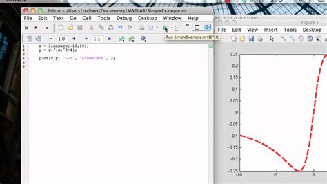 matlab command line plotting simple example youtube