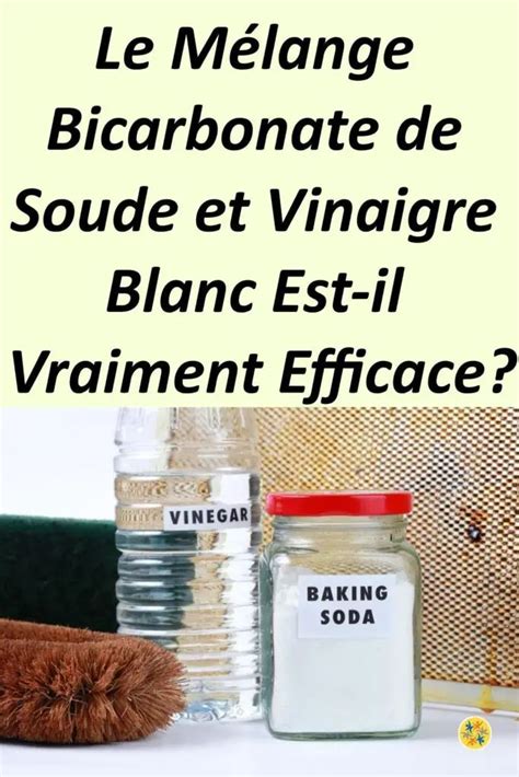 M Lange Vinaigre Blanc Avec Bicarbonate De Soude Astuces Tester
