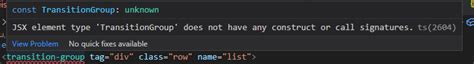 Jsx Element Type Does Not Have Any Construct Or Call Signatures Ts