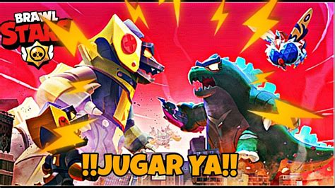 JUGUE EL NUEVO EVENTO DE GODZILLA X BRAWL STARS Y PASO ESTO YouTube