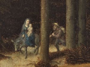 La Huida a Egipto Colección Museo Nacional del Prado