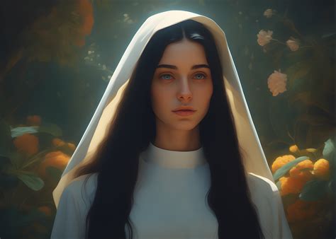 Download Nun Beautiful Serene Royalty Free Stock Illustration Image Pixabay