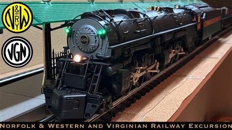 Lionel Vision Line Norfolk Western And Virginian Railway Excursion
