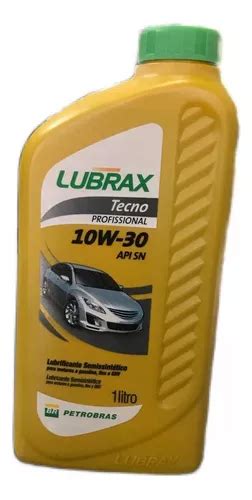 Óleo Lubrax 10w30 Semissintético Tecno Profissional Api Sn