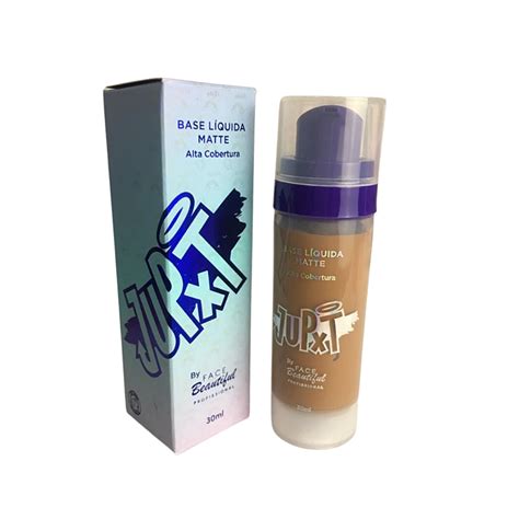 Base Liquida Matte Alta Cobertura Cor Jupxt Ml Face Beautiful
