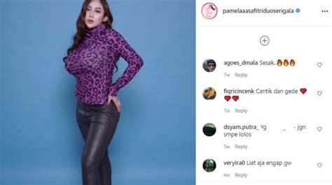 Biasa Tampil Terbuka Intip 10 Potret Pamela Safitri Pakai Busana Tertutup