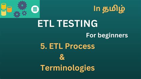 etl testing 5 etl process and terminlogies youtube