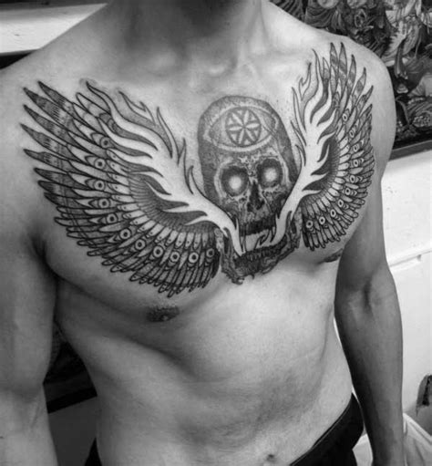 150 Tatuagens No Peito Para Homens Ideias Desenhos Dicas
