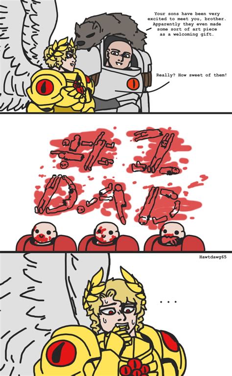 Sanguinius Meets His Legion 9GAG