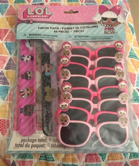 LOL Surprise Dolls Birthday Party Favors Birthday Surprise Party