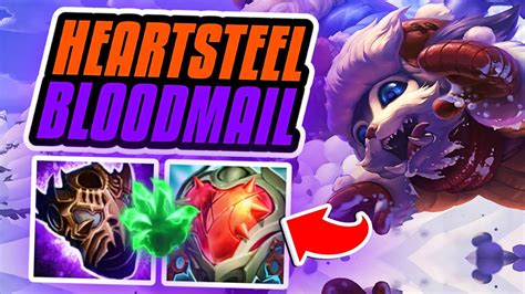 MY NEW FAVORITE TANK GNAR BUILD Heartsteel Bloodmail Season 14