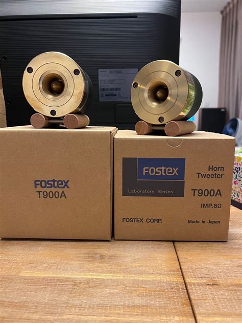 Fostex T900A Super Tweeter Audio Other Audio Equipment On Carousell