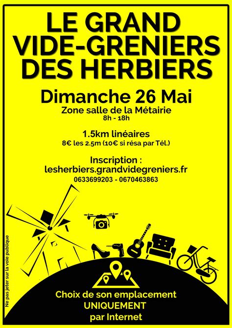 Le Grand Vide Greniers Des Herbiers