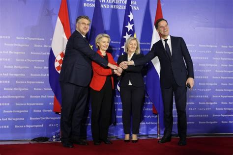 Von Der Leyen Plenkovi Rutte I Kri To Bih Ima Ansu Za Eu Mora