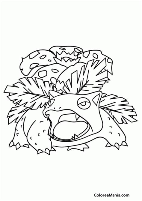 Colorear Pokemon Venusaur 2 Pokemon Dibujo Para Colorear Gratis