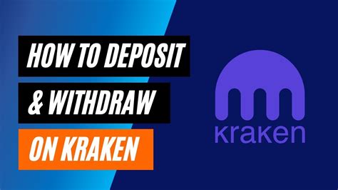 Kraken Exchange How To Deposit Withdraw Funds On Kraken Updated