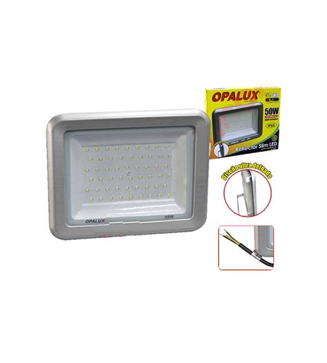 REFLECTOR SLIM ULTRADELGADO 54 LED 50W OPALUX RF 50SL NES