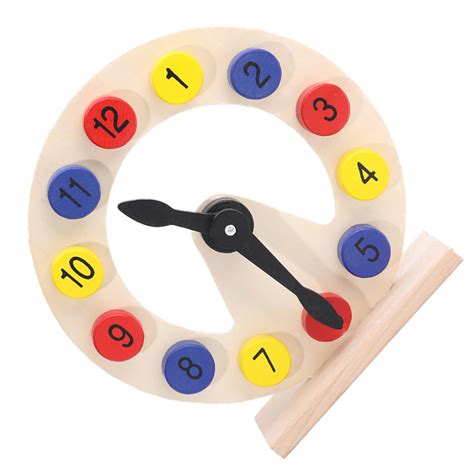 Juego De Reloj De Madera Para Ni Os Juguete Educa Grandado