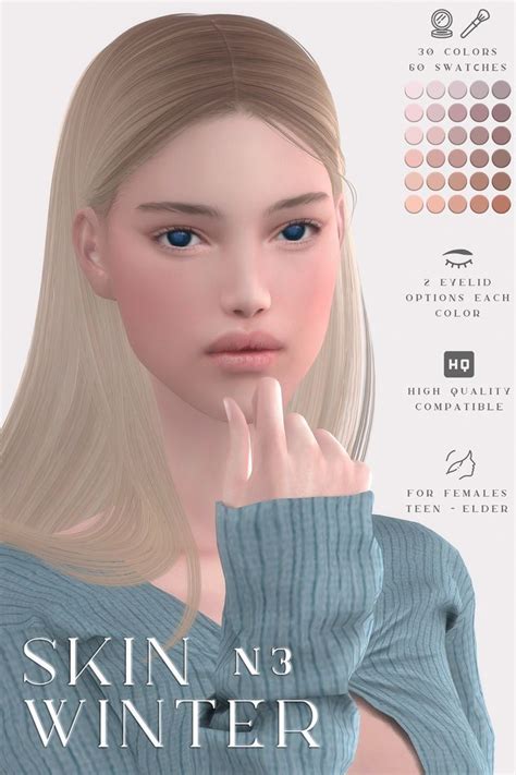 Skin Winter And Soul Mirrors Northern Siberia Winds The Sims