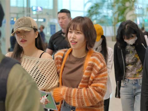 WENDY THAILAND on Twitter RT B Liz321 230506 ICN출국 레드벨벳