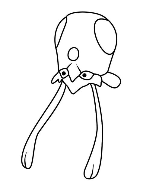 Tentacool Pokemon Coloring Page Windingpathsart The Best Porn Website