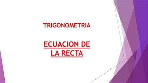 Ecuación de la Recta Patricia Del Carpio uDocz