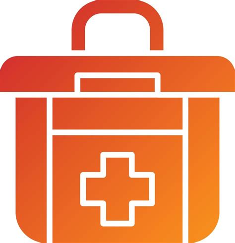 First Aid Kit Icon Style 7241150 Vector Art At Vecteezy