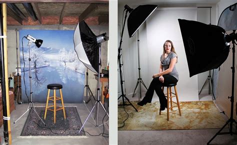 Mini estudio fotográfico en casa para hacer fotografía de estudio