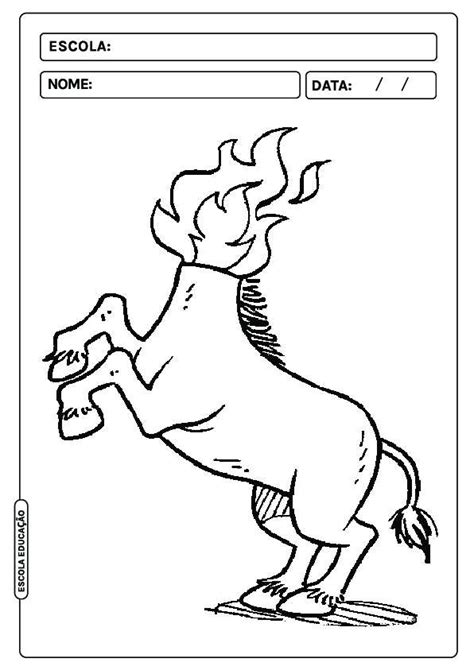60 Desenhos De Personagens Do Folclore Para Colorir