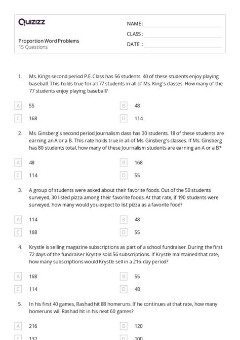 50 Mixed Operation Word Problems Worksheets For 7th Grade On Quizizz