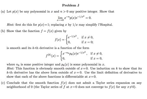 a let p x be any polynomial in x and n 0 any