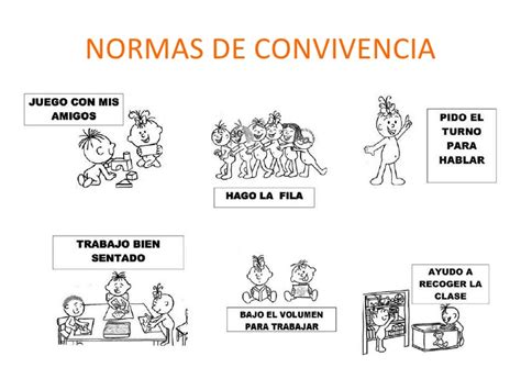 Normas De Convivencia En El Aula Para Colorear Imagui