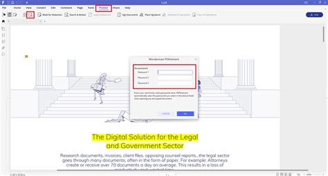 how to create password for pdf file