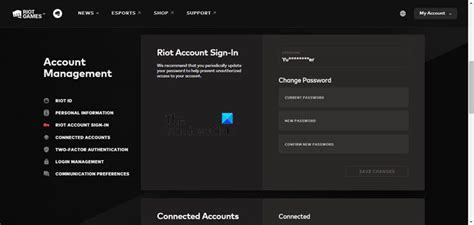 How To Change Riot Games Username Password Tagline Etc