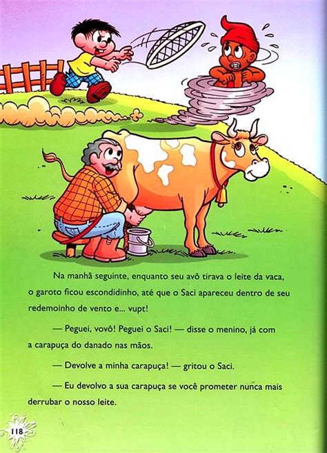 Lenda do Saci Pererê a Turma da Mônica Lenda do saci perere Saci