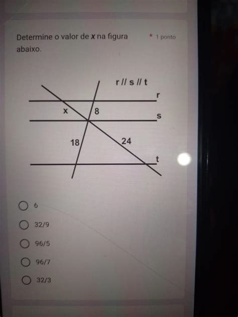 Determine O Valor De X Na Figura Abaixo Brainly Br