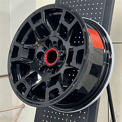 17x7 Wheels Fit Toyota 4Runner Tacoma FJ 6x139 7 ET4 Gloss Black 17