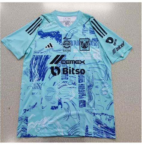 Tigres UANL 2023 24 Special Soccer Jersey Blue Model 2319849 Tigres