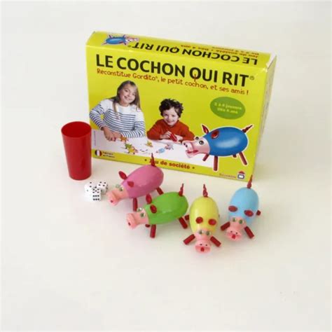 ANCIEN JEU DE société LE COCHON QUI RIT Dujardin Complet EUR 12 00