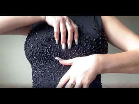 ASMR Fast Aggressive Pure Fabric Scratching On Beaded Shirt