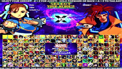 Marvel Vs Capcom Maximum Mugen YouTube