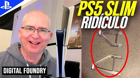 PS5 SLIM UNBOXING TEARDOWN DIGITAL FOUNDRY VALE À PENA COMPRAR O