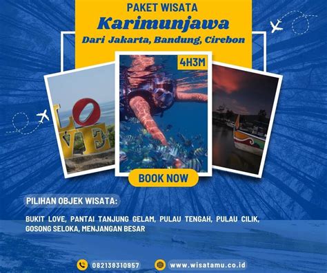 Paket Wisata Karimunjawa Dari Jakarta Bandung Cirebon WisataMu