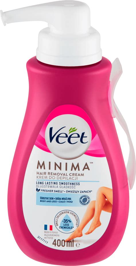 VEET MINIMA Krem do depilacji dla skóry wrażliwej 400 ml Durex24 pl