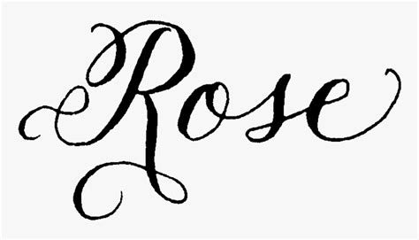 Fancy Wedding Calligraphy In Dc And Nationwide Write Rose In