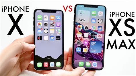 IPhone X Vs IPhone XS Max In 2022 Comparison Review YouTube