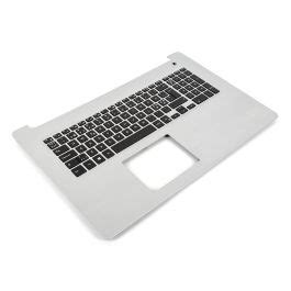 Dell HMY79 66PD Inspiron 5770 5775 Silver Palmrest NORDIC Keyboard