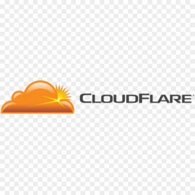 CloudFlare Logo Logotype Pngsource