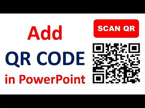 Add QR Code To PowerPoint How To Create QR Code In PowerPoint Slide