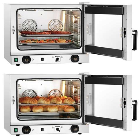 Horno de Convección Eléctrico Profesional con Grill y Vapor MBH